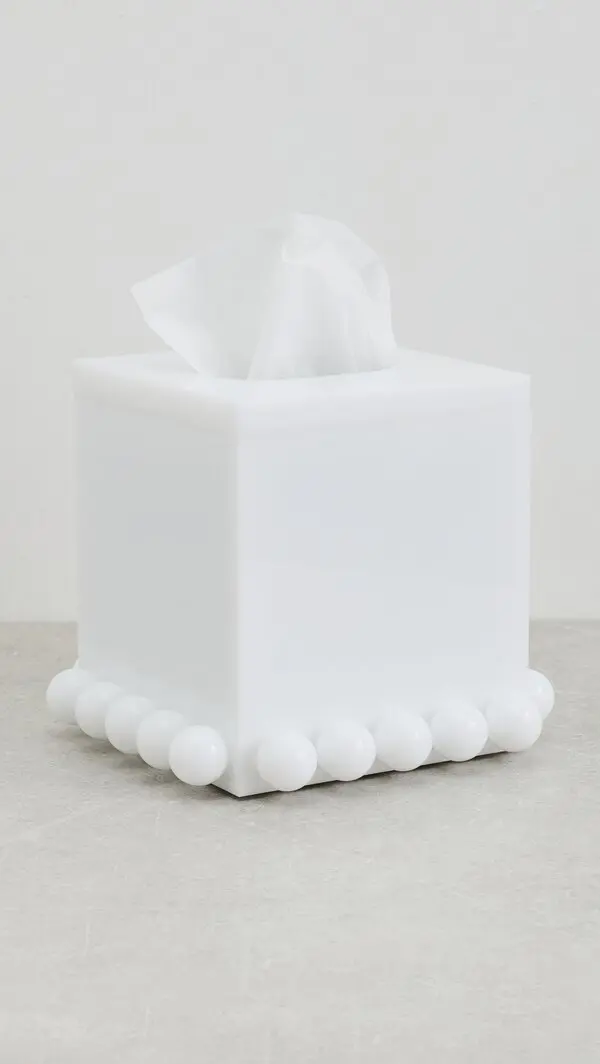 TIZO DESIGN Lucite Tissue Box With Lid