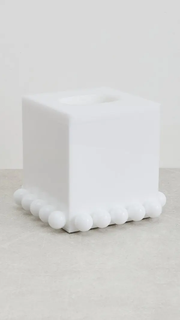 TIZO DESIGN Lucite Tissue Box With Lid