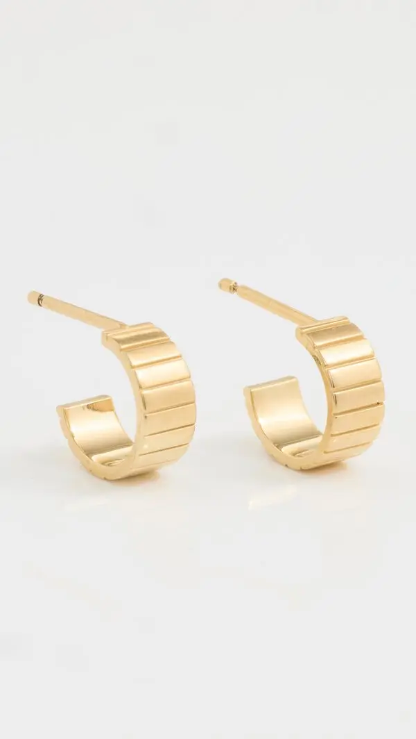IVI LOS ANGELES Single Slot Hoop Earrings