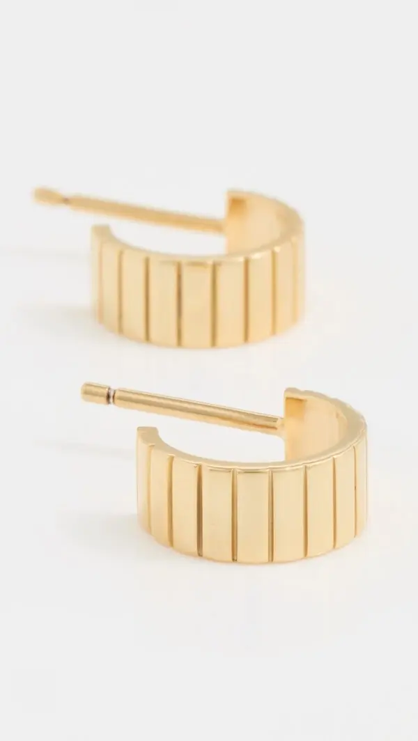 IVI LOS ANGELES Single Slot Hoop Earrings