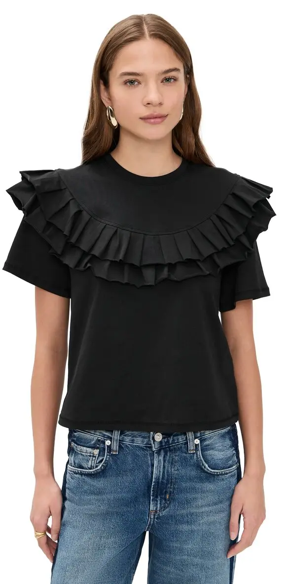 Ulla Johnson Illa Ruffle Top
