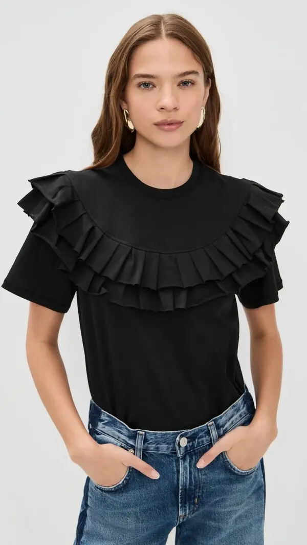 Ulla Johnson Illa Ruffle Top