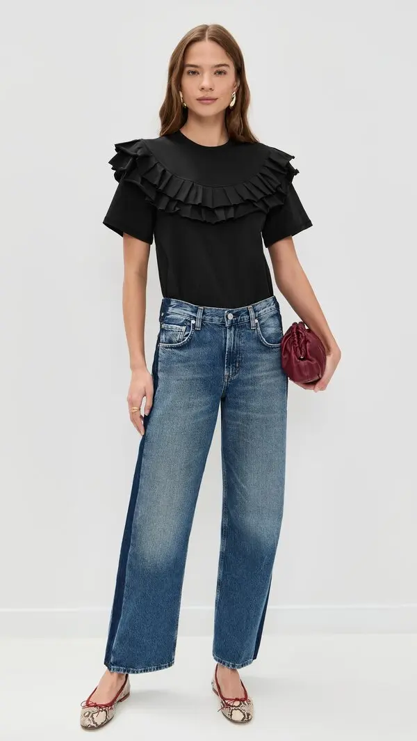 Ulla Johnson Illa Ruffle Top