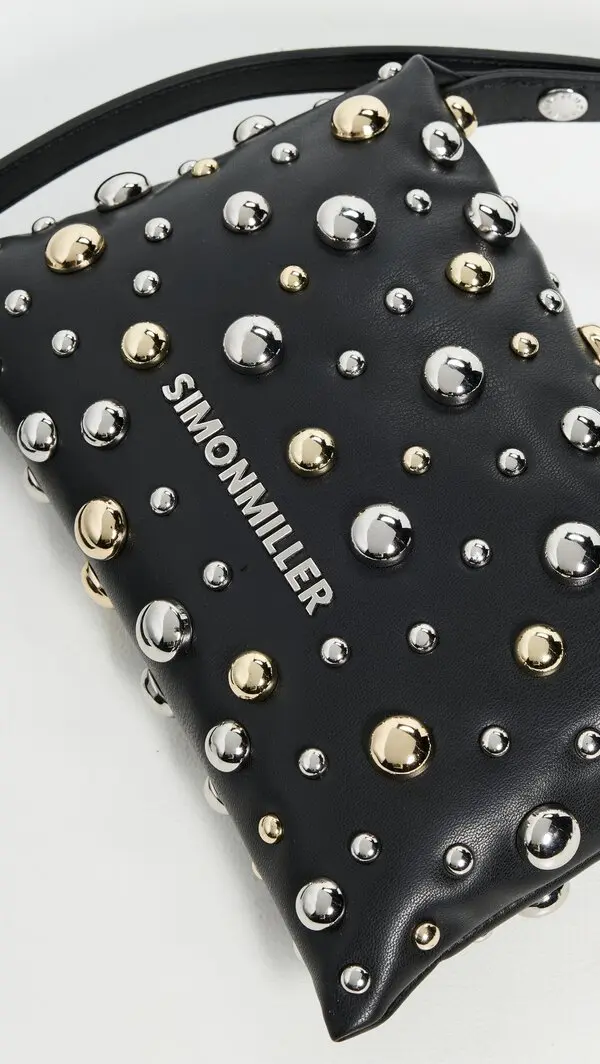 SIMONMILLER Studded Mini Puffin Bag