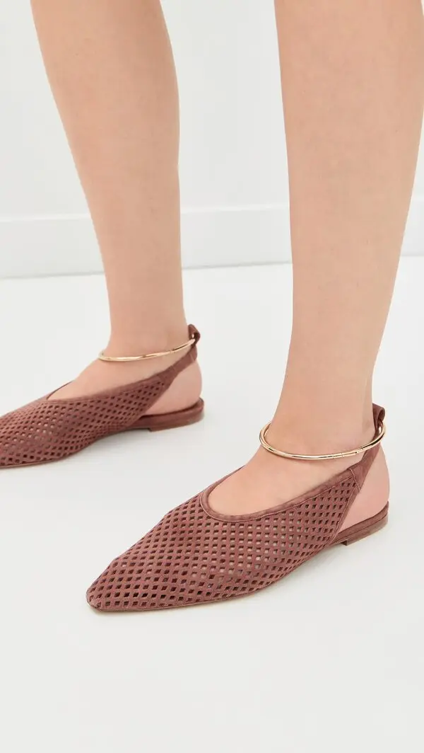 JIL SANDER Slingback Flats