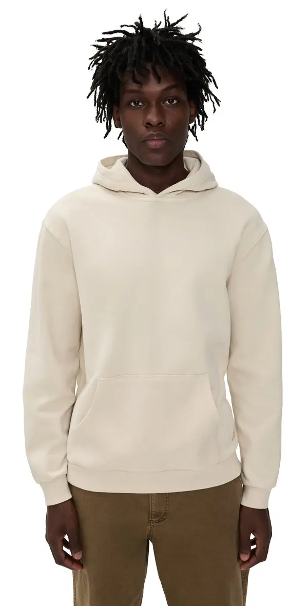 Marine Layer Relaxed Fleece Hoodie - Whitecap