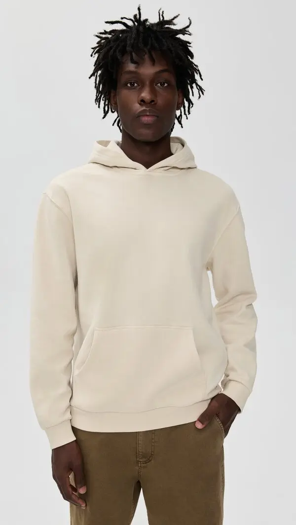 Marine Layer Relaxed Fleece Hoodie - Whitecap
