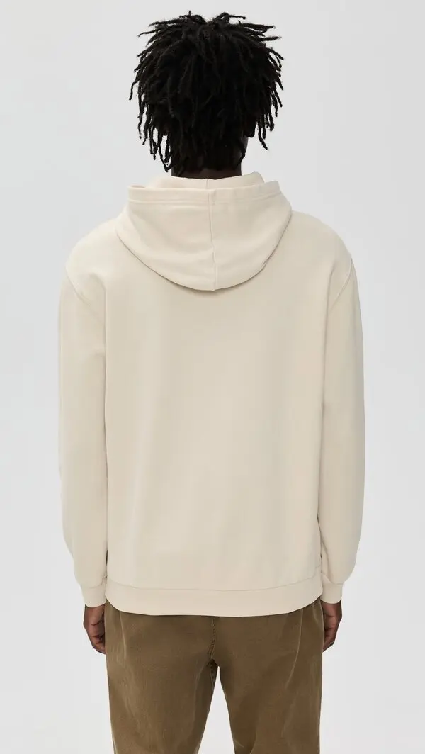 Marine Layer Relaxed Fleece Hoodie - Whitecap