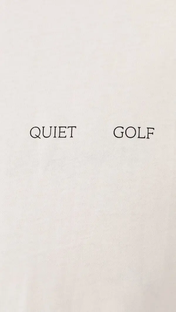 QUIET GOLF Grass Types T-shirt