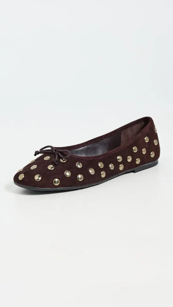 Sam Edelman Alie Studded Suede Flats