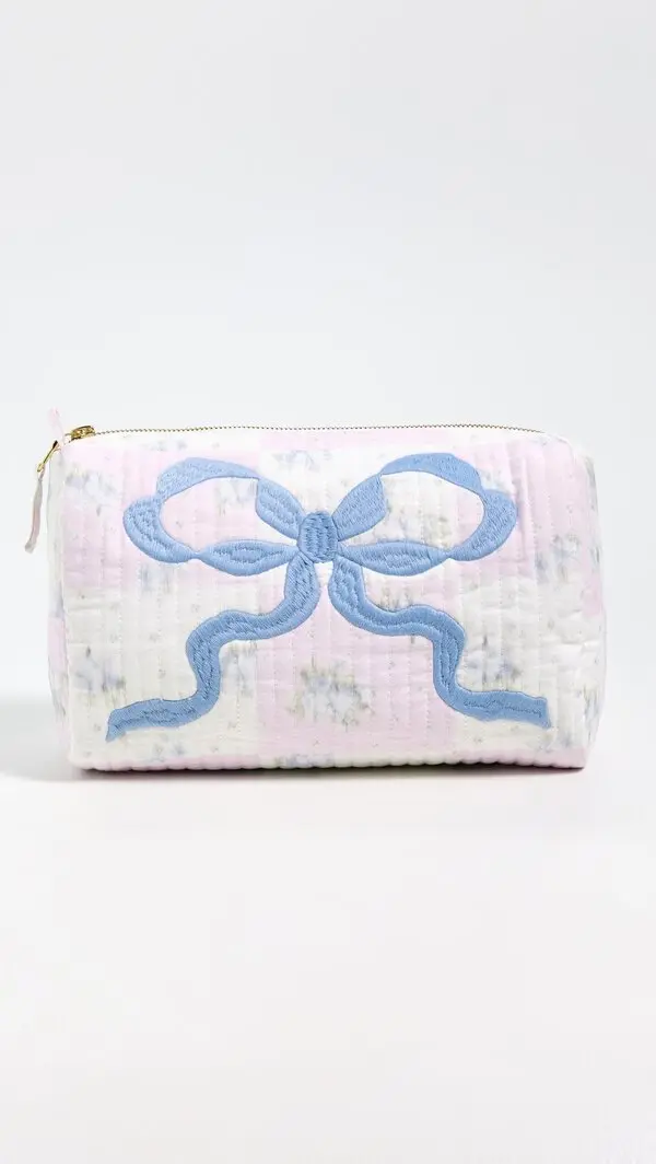 LoveShackFancy Octavia Pouch - Lilac Vanilla