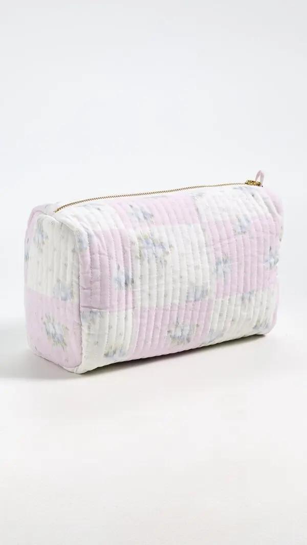 LoveShackFancy Octavia Pouch - Lilac Vanilla