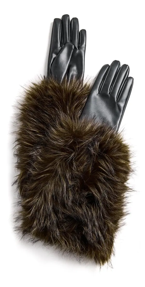 Apparis Robi Gloves - Noir/dark Brown