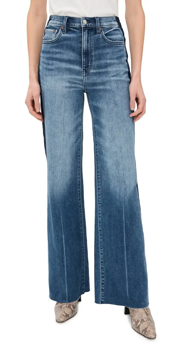 DAZE High-rise Wide-leg Jeans