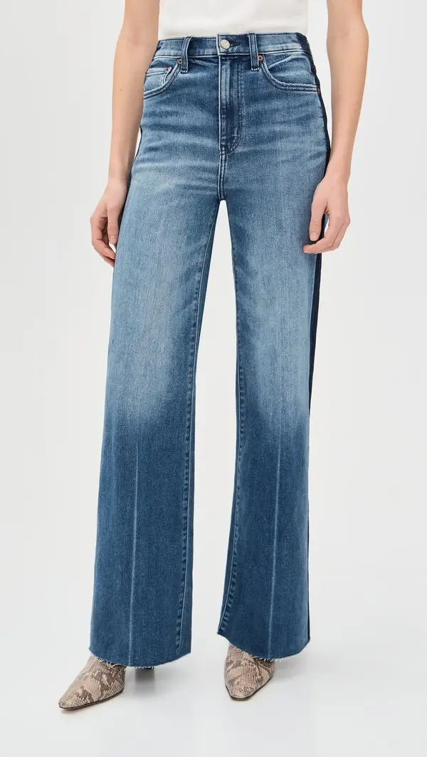 DAZE High-rise Wide-leg Jeans
