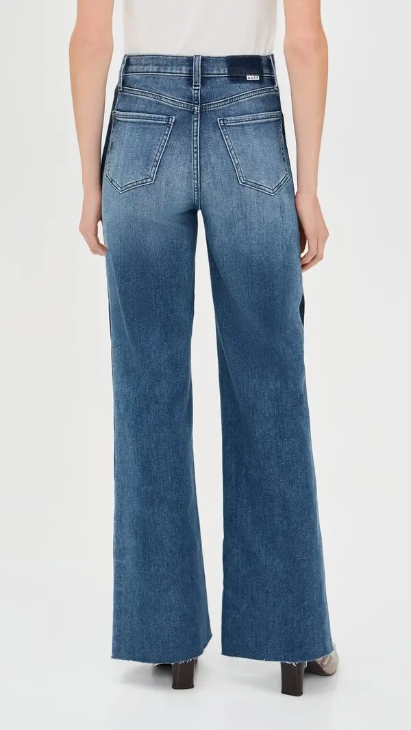 DAZE High-rise Wide-leg Jeans