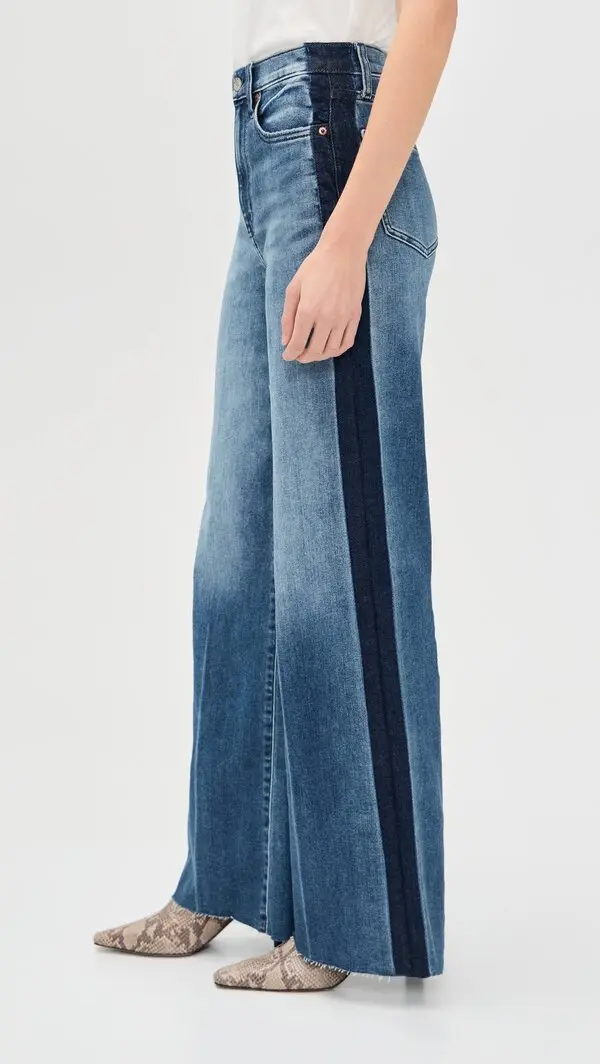 DAZE High-rise Wide-leg Jeans