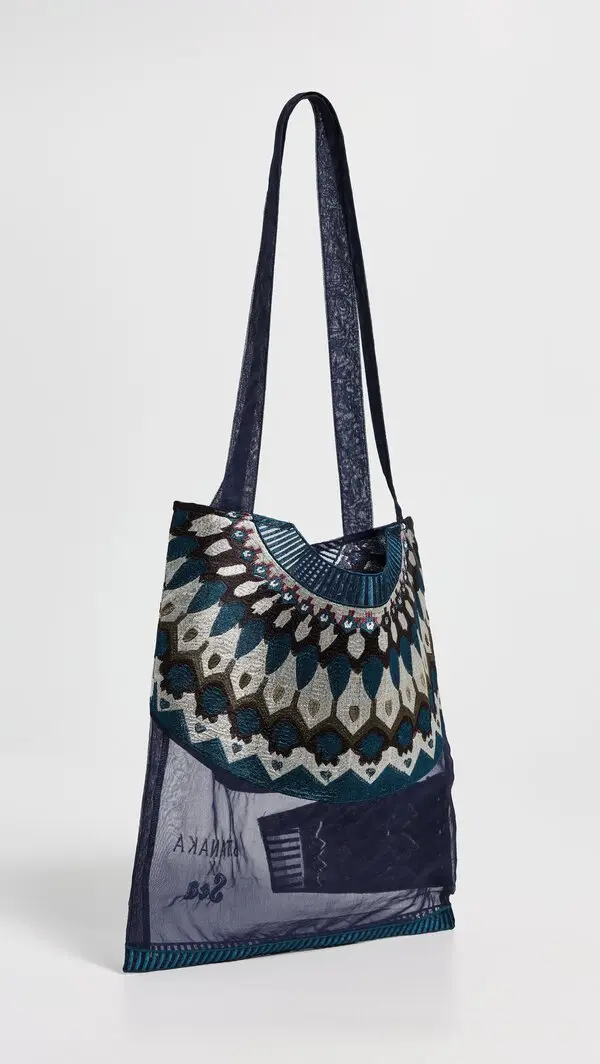 Sea Brigitte Tanaka X Antonia Fair Isle Tote