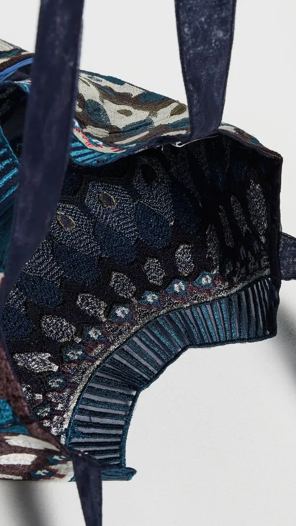 Sea Brigitte Tanaka X Antonia Fair Isle Tote