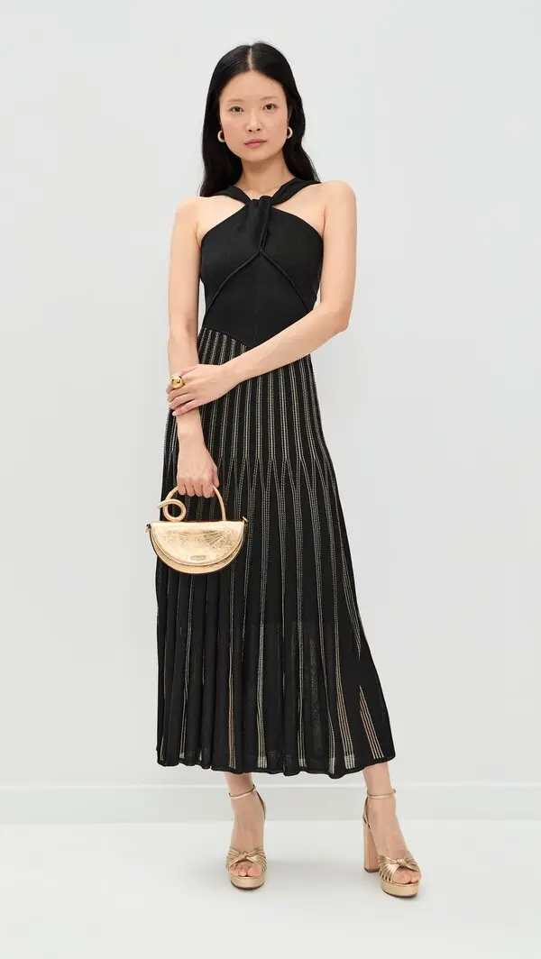Zimmermann Rebellion Striped Halter Dress