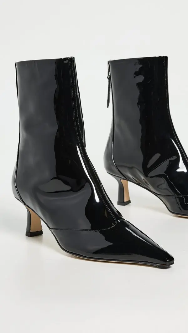 AeydĒ Sila Patent Calf Leather Booties