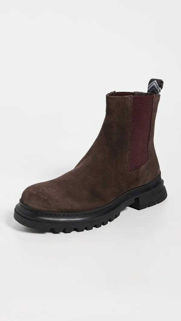 Missoni Eric Suede Chelsea Boots