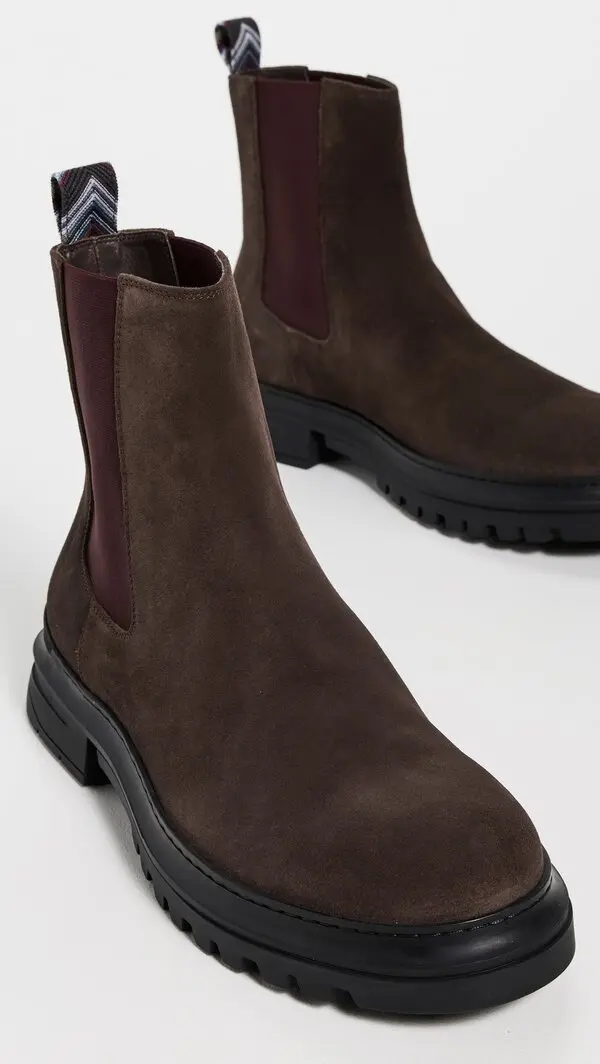 Missoni Eric Suede Chelsea Boots