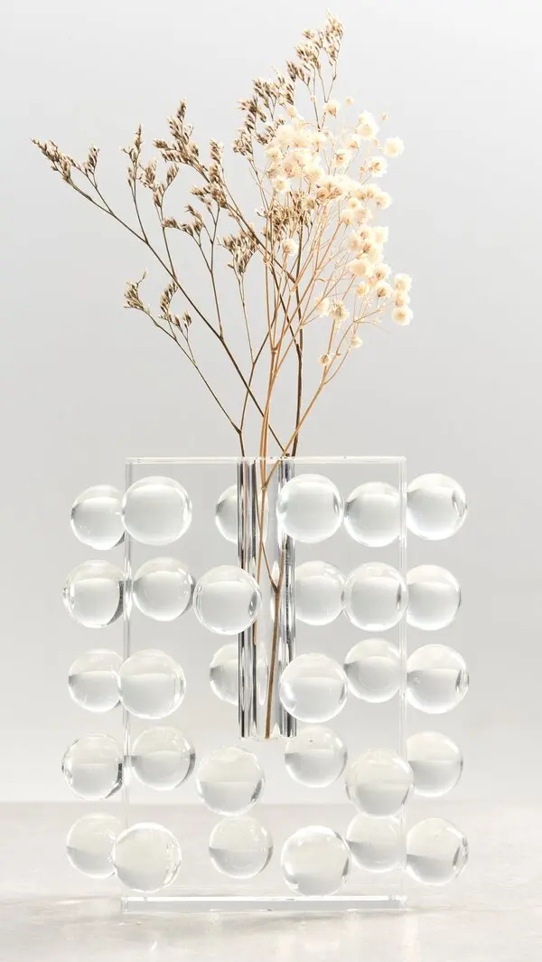 TIZO DESIGN Small Crystal Glass Vase