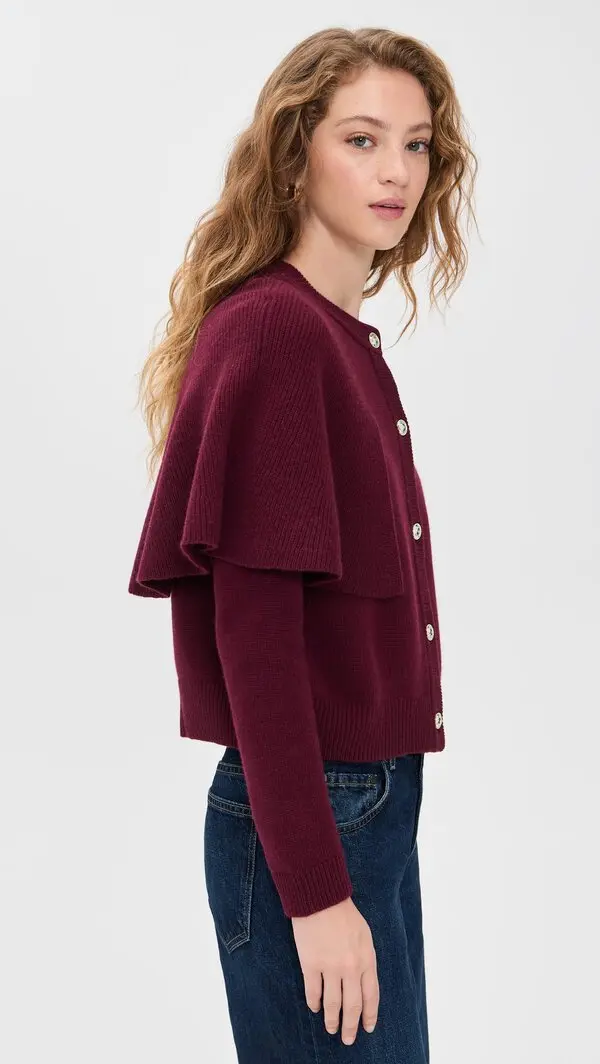 Ba&sh Peggy Wool Cardigan