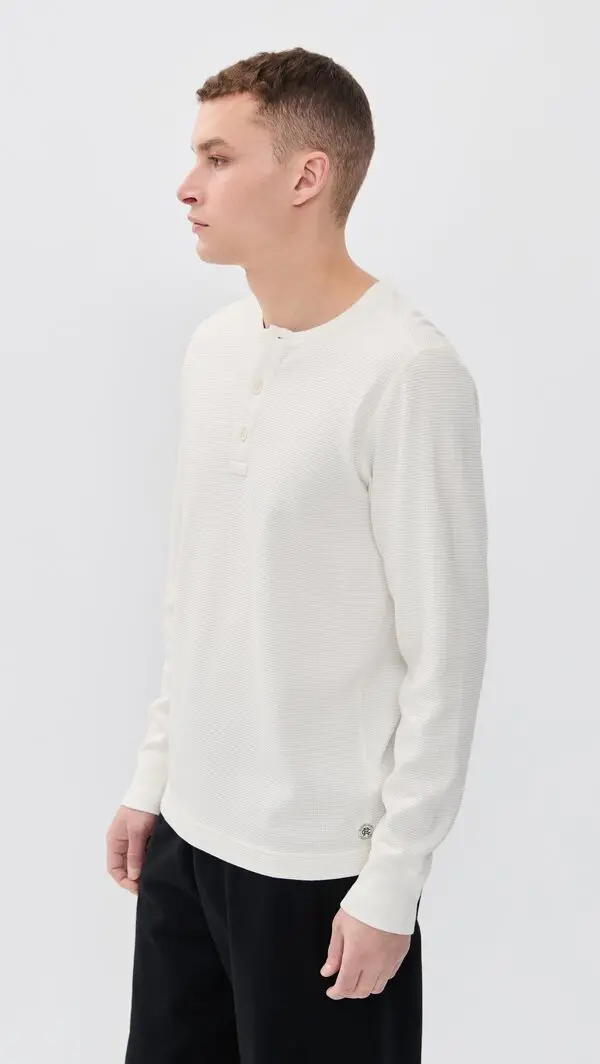 Reigning Champ Lightweight Waffle Henley