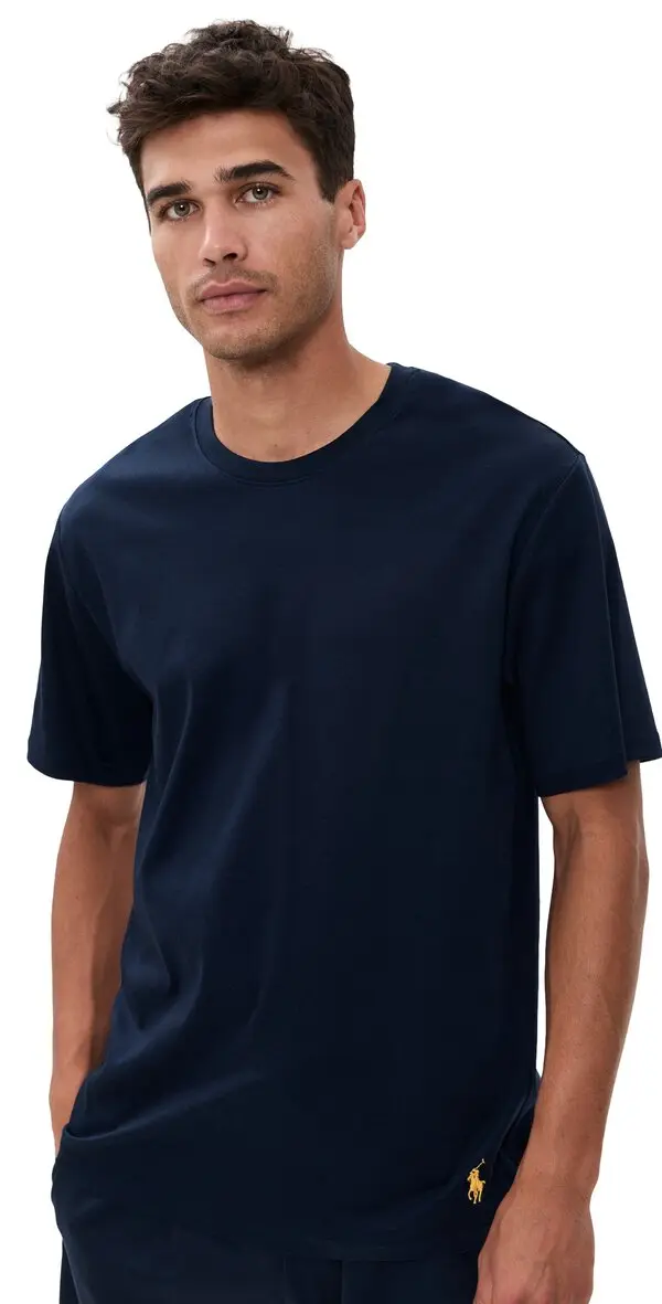 Polo Ralph Lauren Mercerized Cotton Sleep Shirt - Cruise Navy