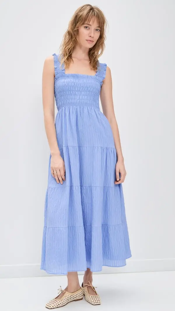 Hill House Home The Kimmy Nap Dress | Blue | Size XL | Shopbop