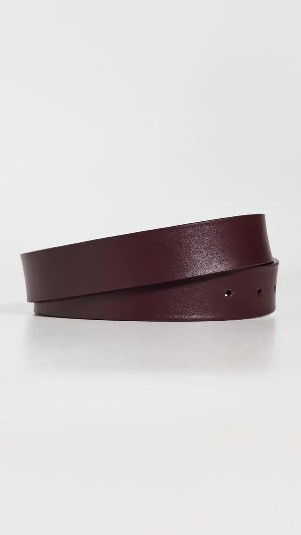 Vince 30mm Calf Leather Belt
