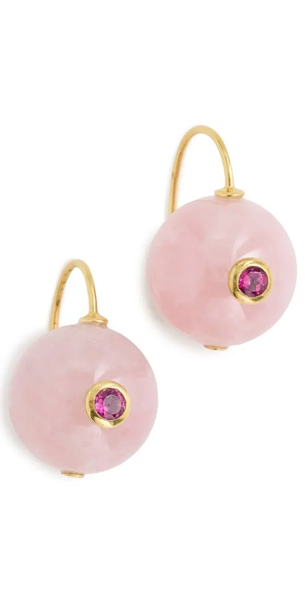 LIZZIE FORTUNATO Comet Earrings - Pink