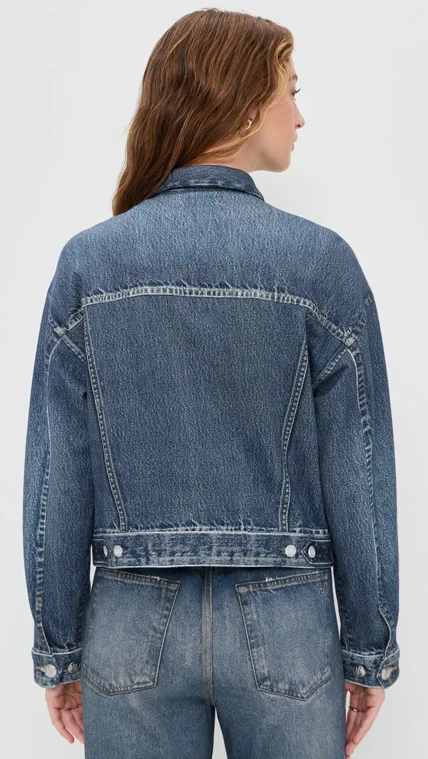 Rag & Bone Miramar Terry Trucker Jacket