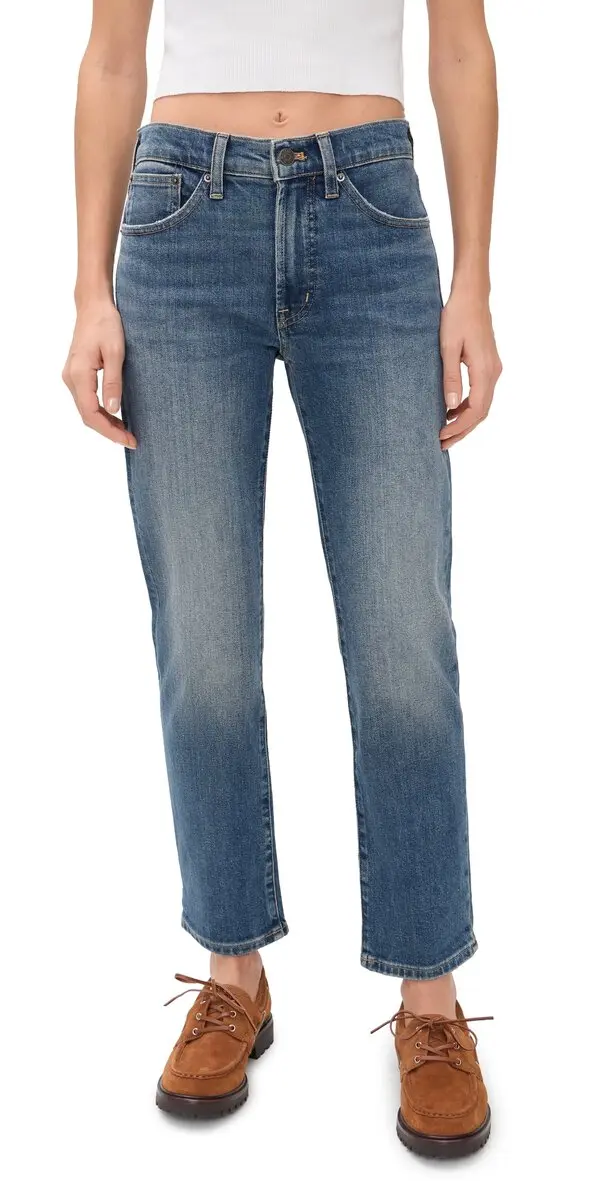 Madewell The Jules Slim Straight Jeans