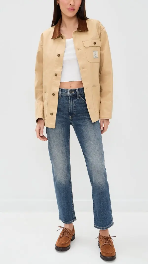 Madewell The Jules Slim Straight Jeans