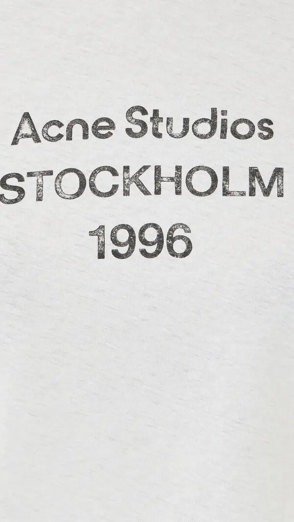 Acne Studios Stretch Jersey T-shirt