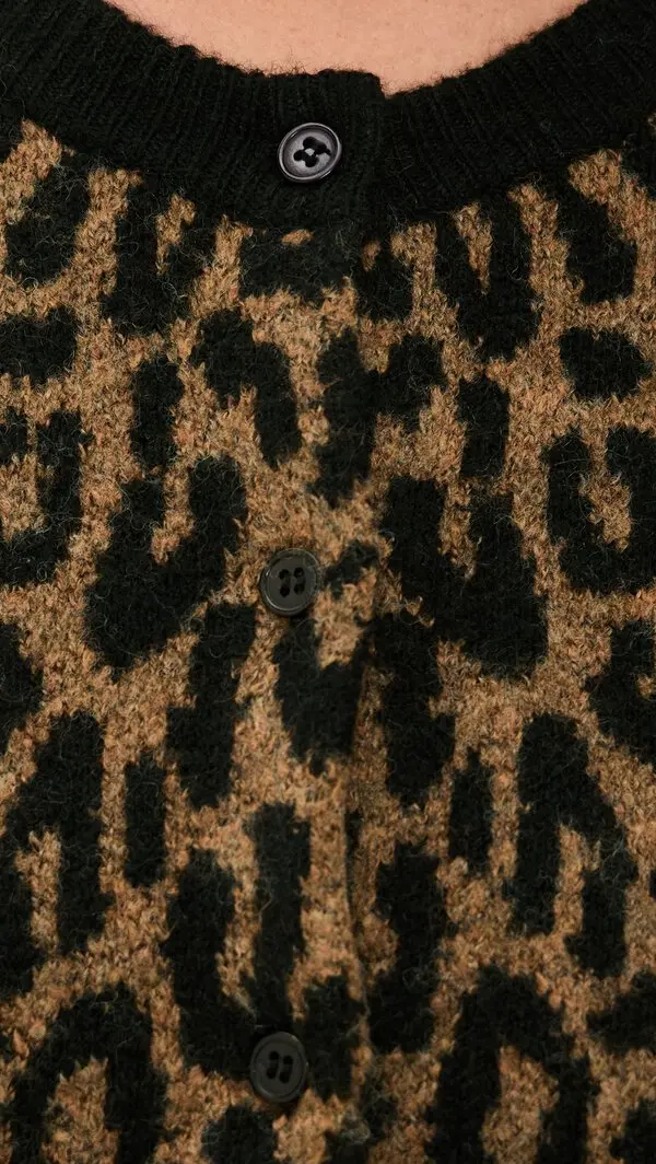 LE BOP Cheetah Cardigan