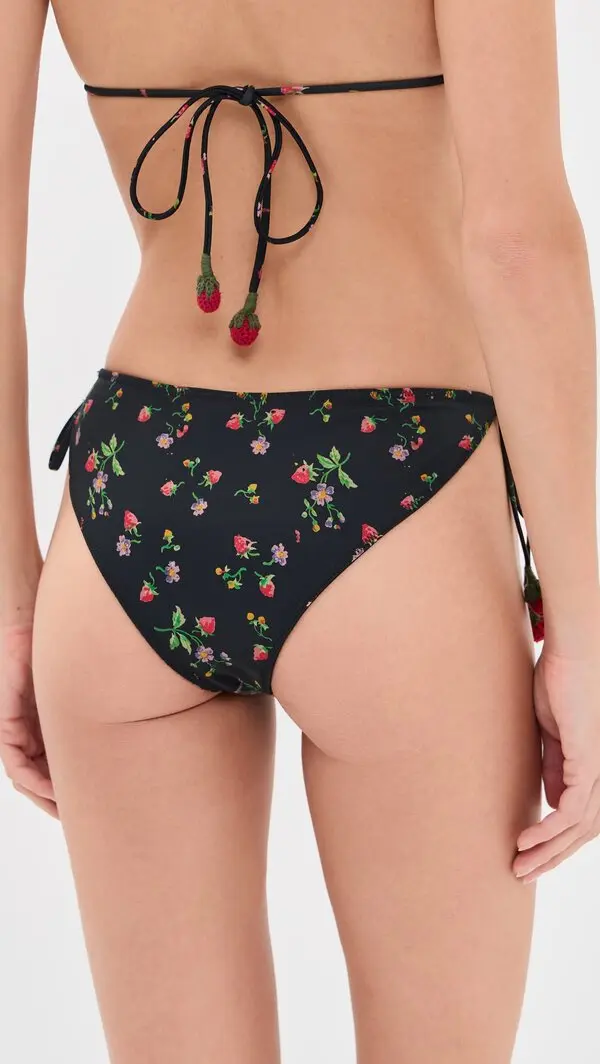 Sea Berry-print Bikini Bottom