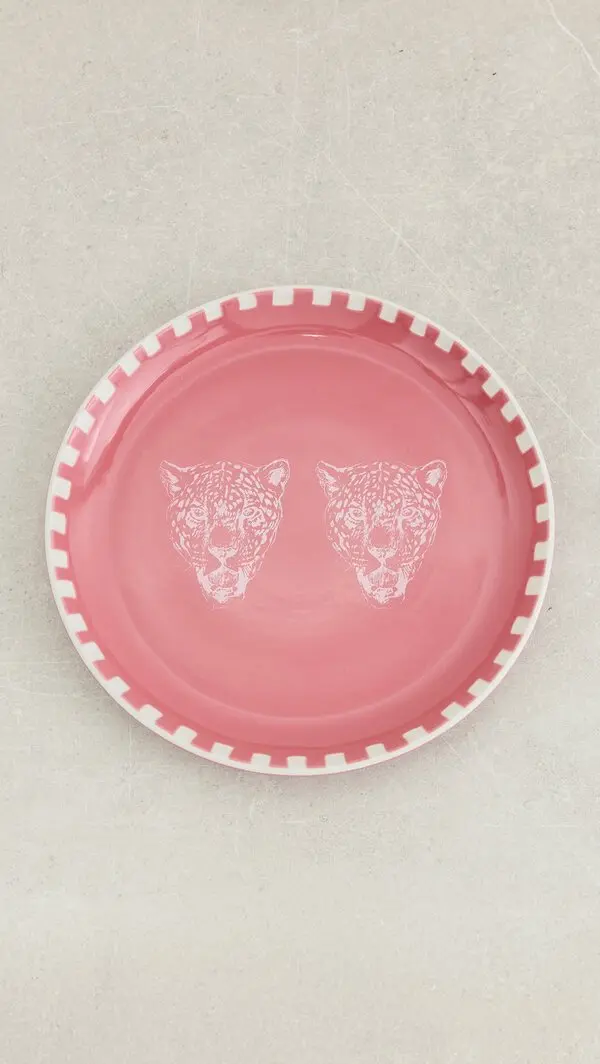 Carolina K Tiger Appetizer Plate