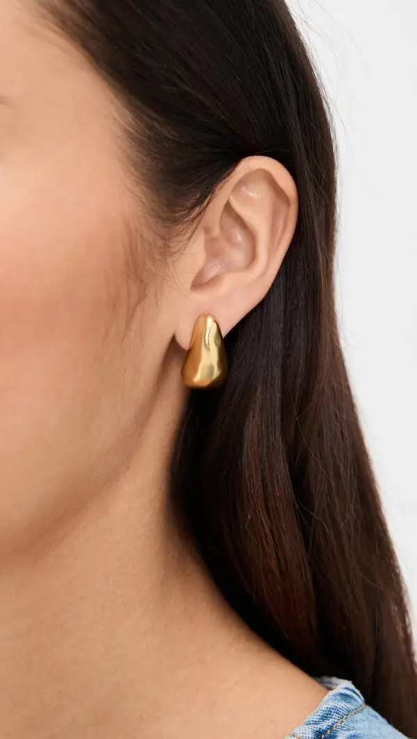 Madewell Droplet Stud Statement Earrings