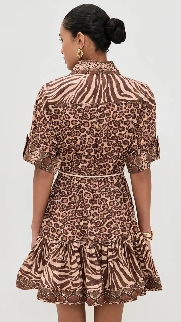 Zimmermann Wanderlust Lantern Mini Dress