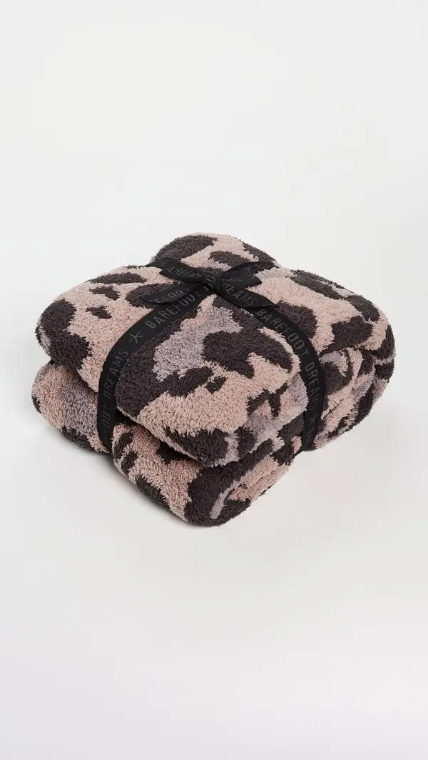 Barefoot Dreams Cozychic Exploded Leopard Throw