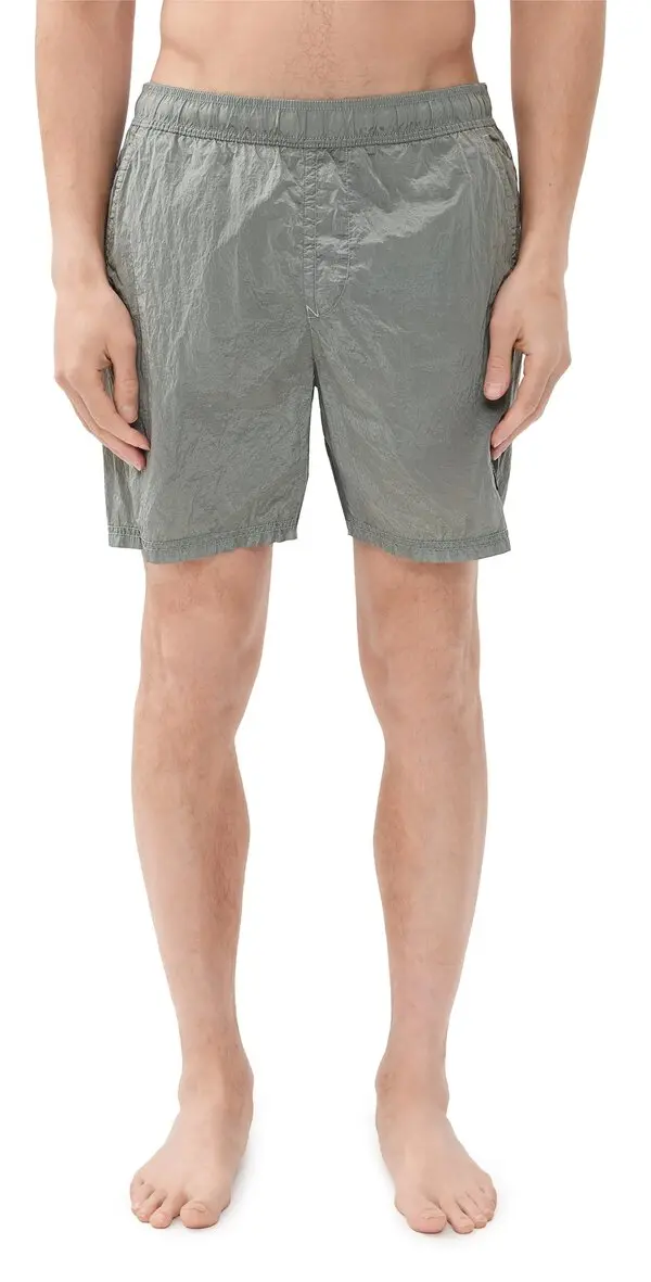Stone Island Nylon Metal Swim Shorts 5.5 - Pearl Grey