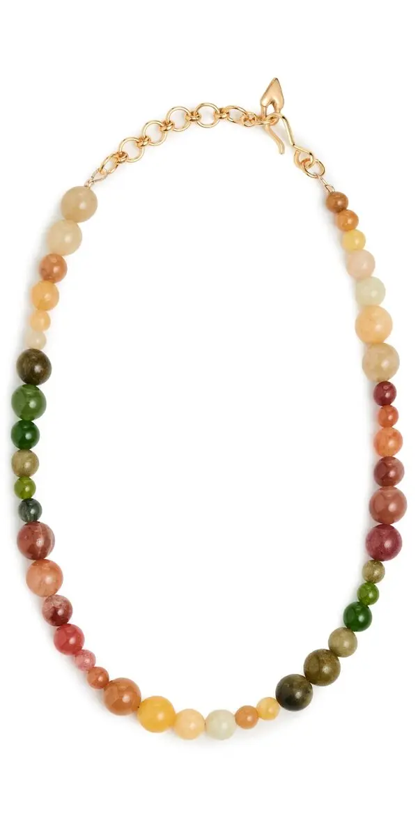 Brinker & Eliza Merritt Necklace - Agate Multi