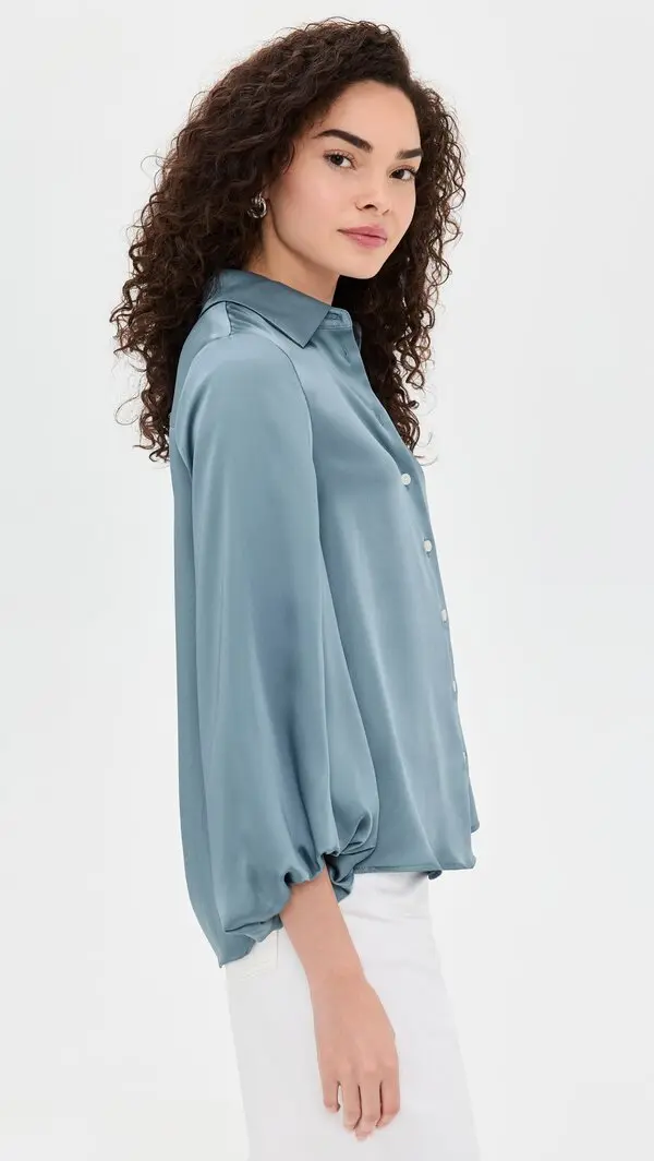 Tanya Taylor Marina Button-up Top