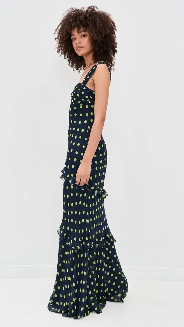 Saloni Selma Long Dress
