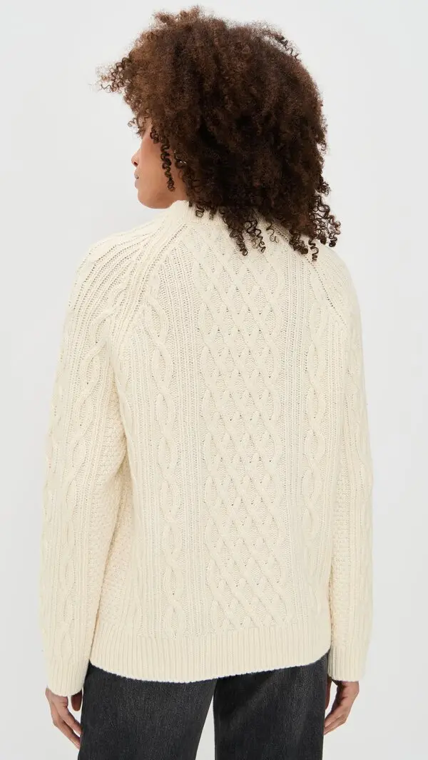 ANINE BING Louie Sweater - Ivory