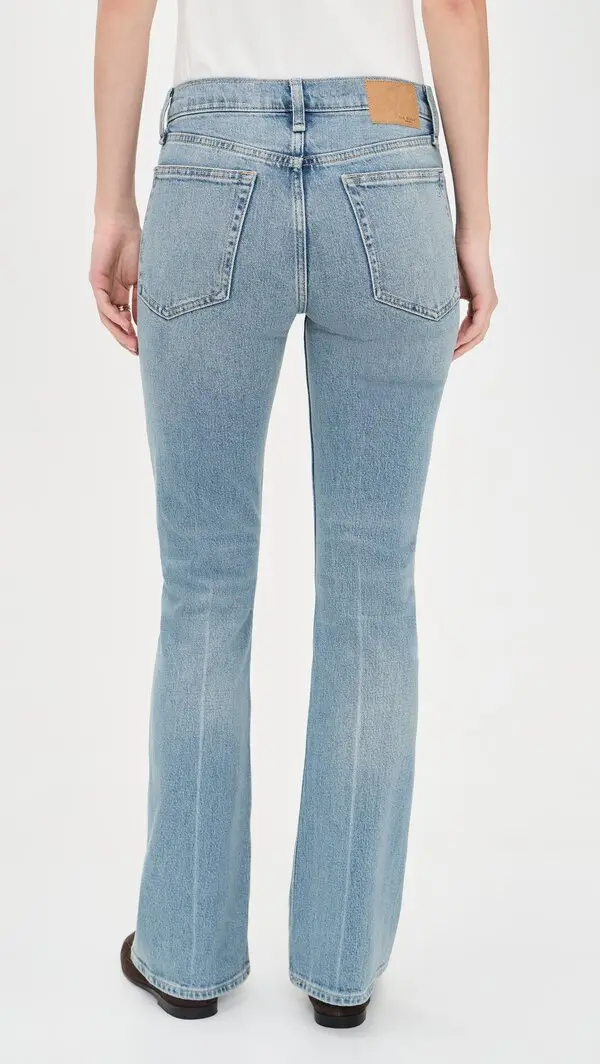 Rag & Bone Peyton Mr Full Length Bootcut Jeans - Everglade